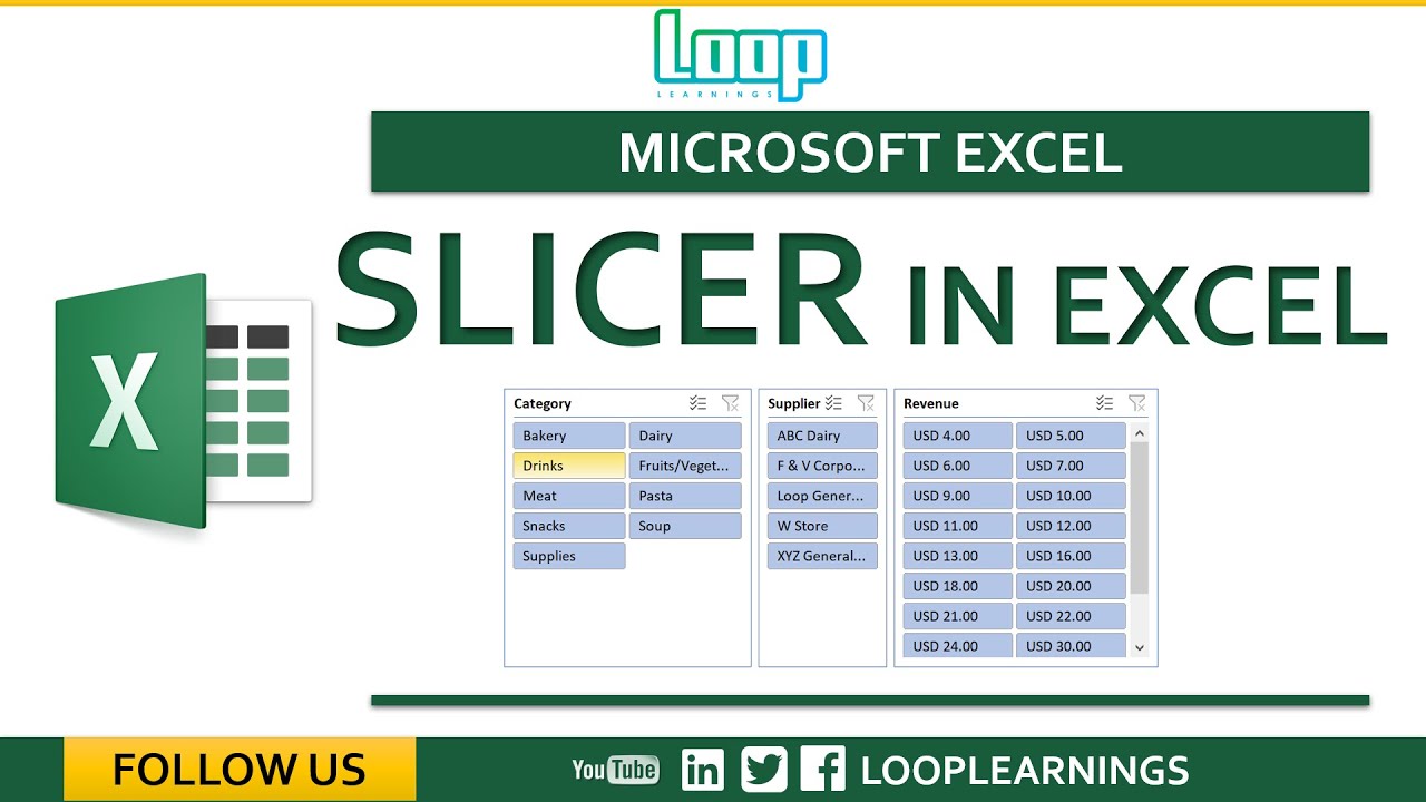 Slicer In Excel In Urdu Hindi YouTube Slicer In Excel In Urdu Hindi YouTube