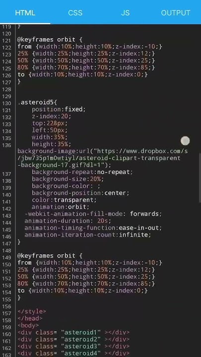 night moon animation using html css and javascript...,...... - YouTube