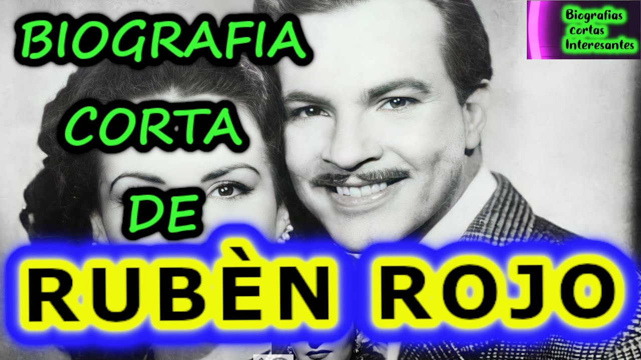 🔴 RUBÈN ROJO 🔴 - Biografia corta e interesante. #rubenrojo #biografias ...