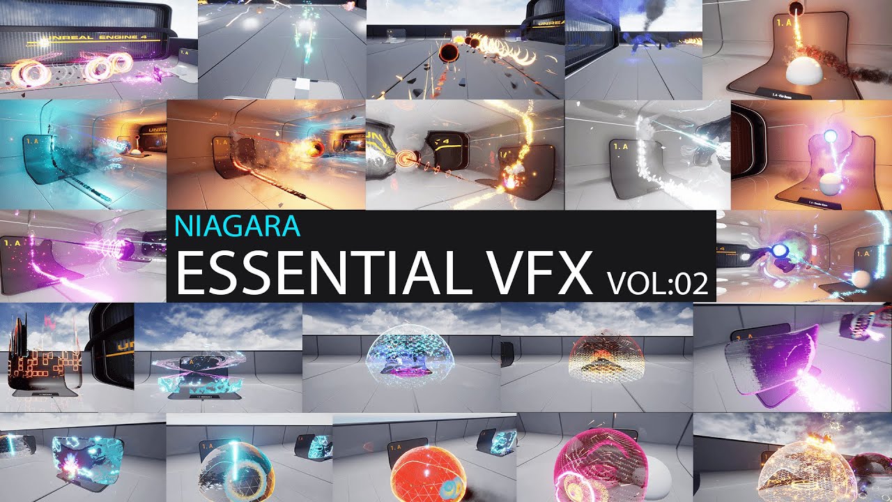 Niagara Essential VFX Vol: 02 - Unreal Engine(UE4 / UE5) - YouTube