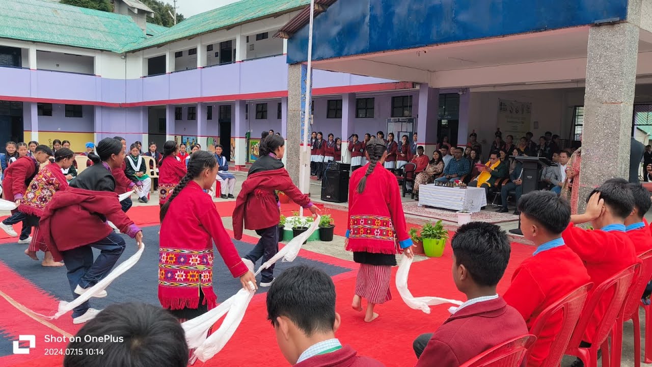 District Level Prerna Utsav Highlights Monpa Dance at JNV Tawang ...