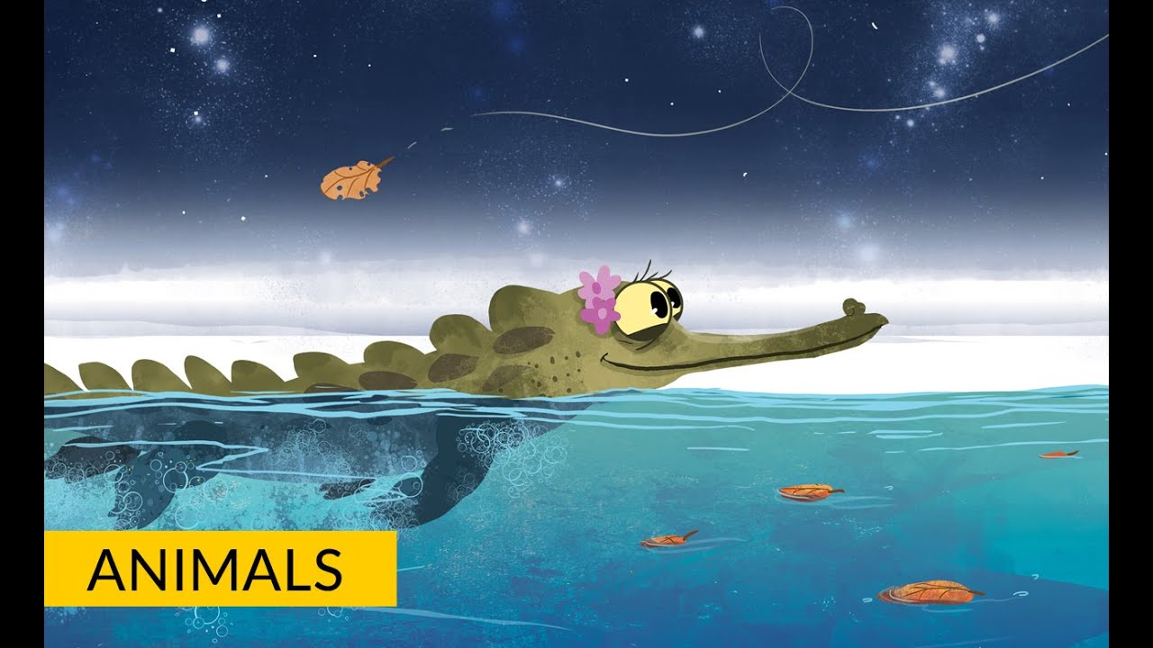 Animal Stories for Kids: Ghum-Ghum Gharial's Glorious Adventure - YouTube