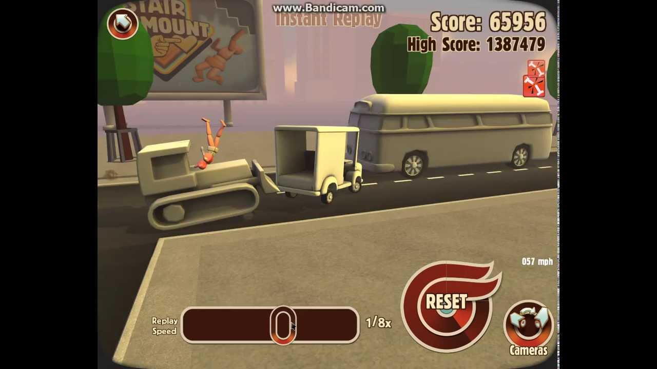 Let's Play Turbo Dismount. (Первый взгляд) - YouTube