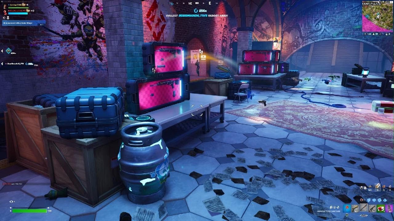 Fortnite slurp barrel finish - YouTube