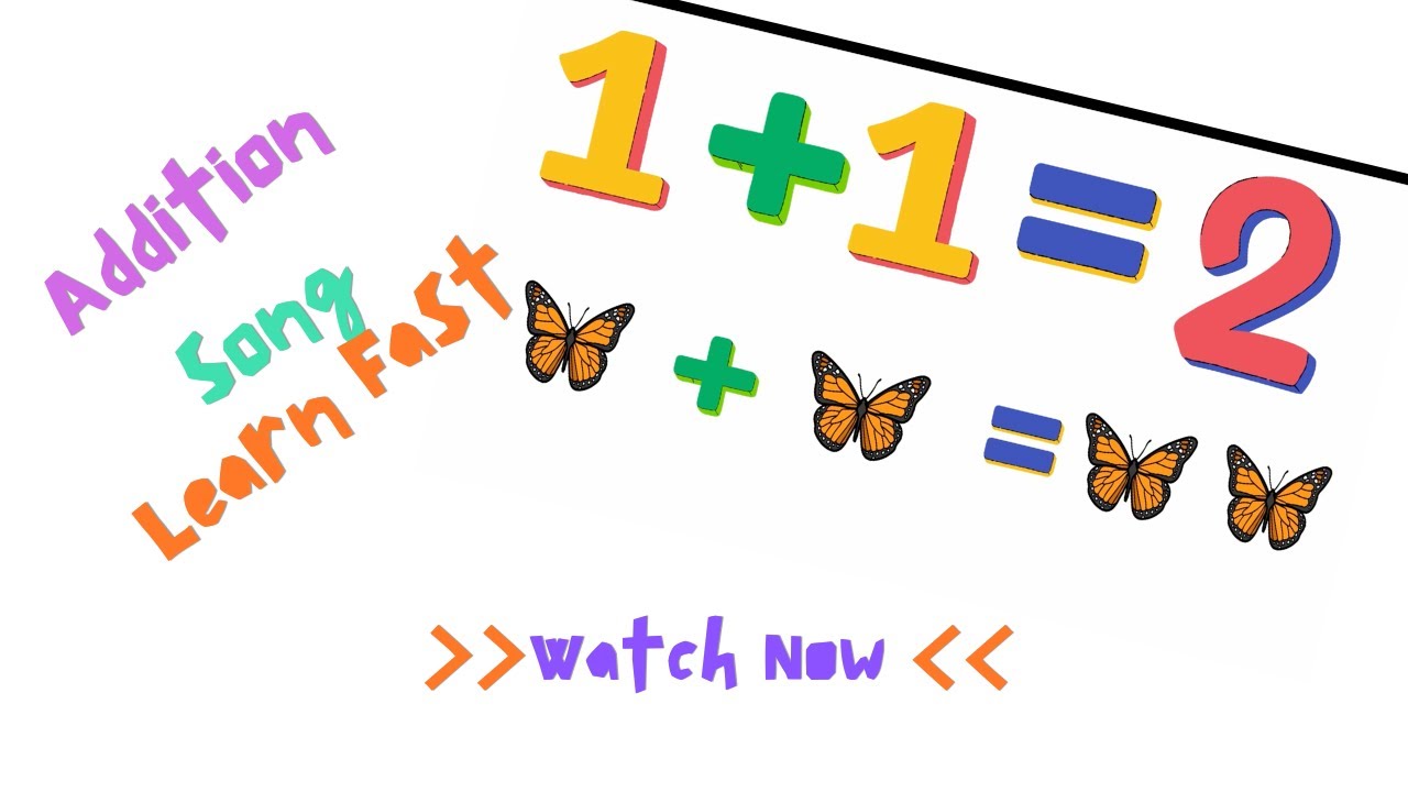 Math Fun Song Addition for kids - YouTube