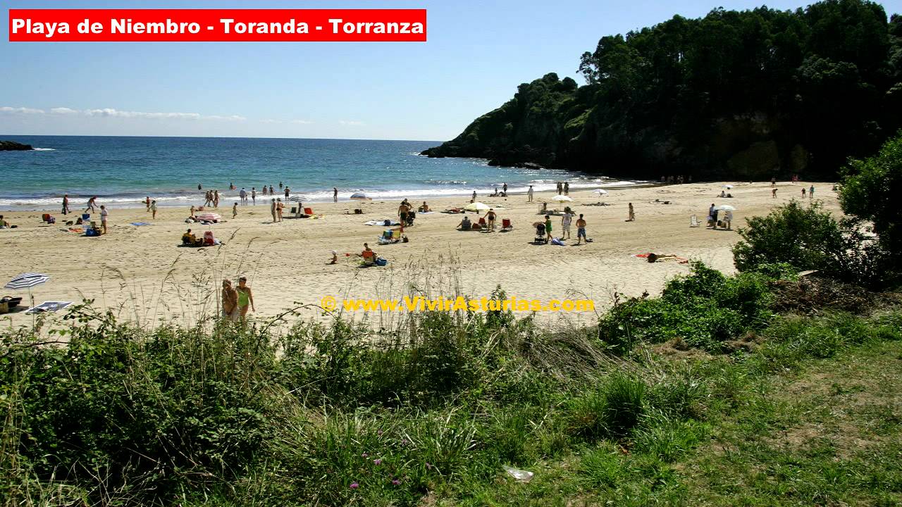 Playas Asturias: Playa de Niembro Toranda Torranza - YouTube