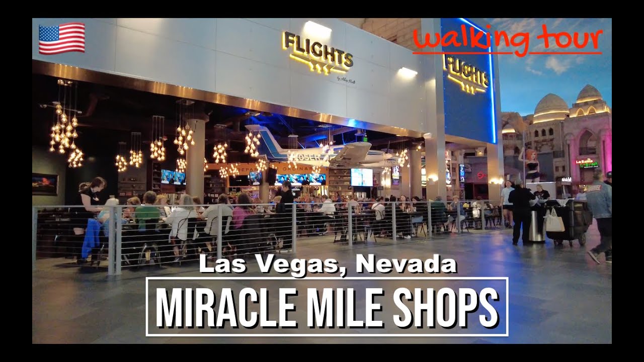 🇺🇸 MIRACLE MILE SHOPS LAS VEGAS Walkthrough [4K] - YouTube