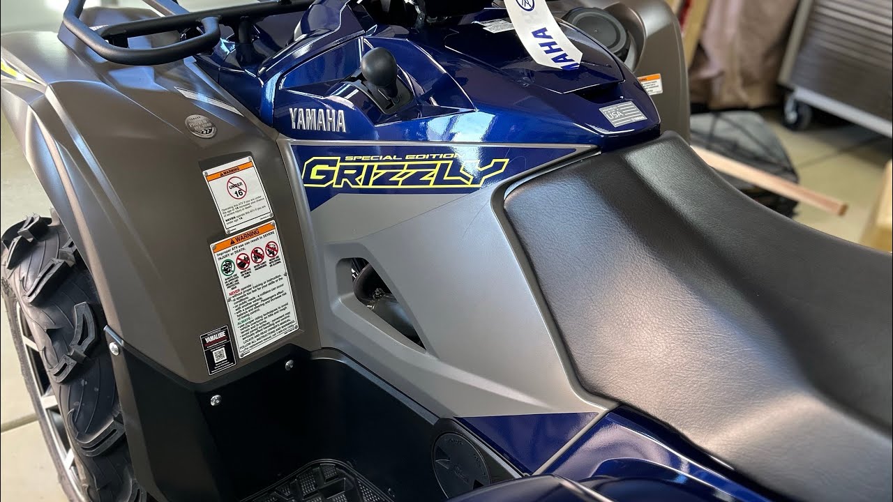 2023 Yamaha Grizzly 700 EHS Racing fuel controller install - YouTube