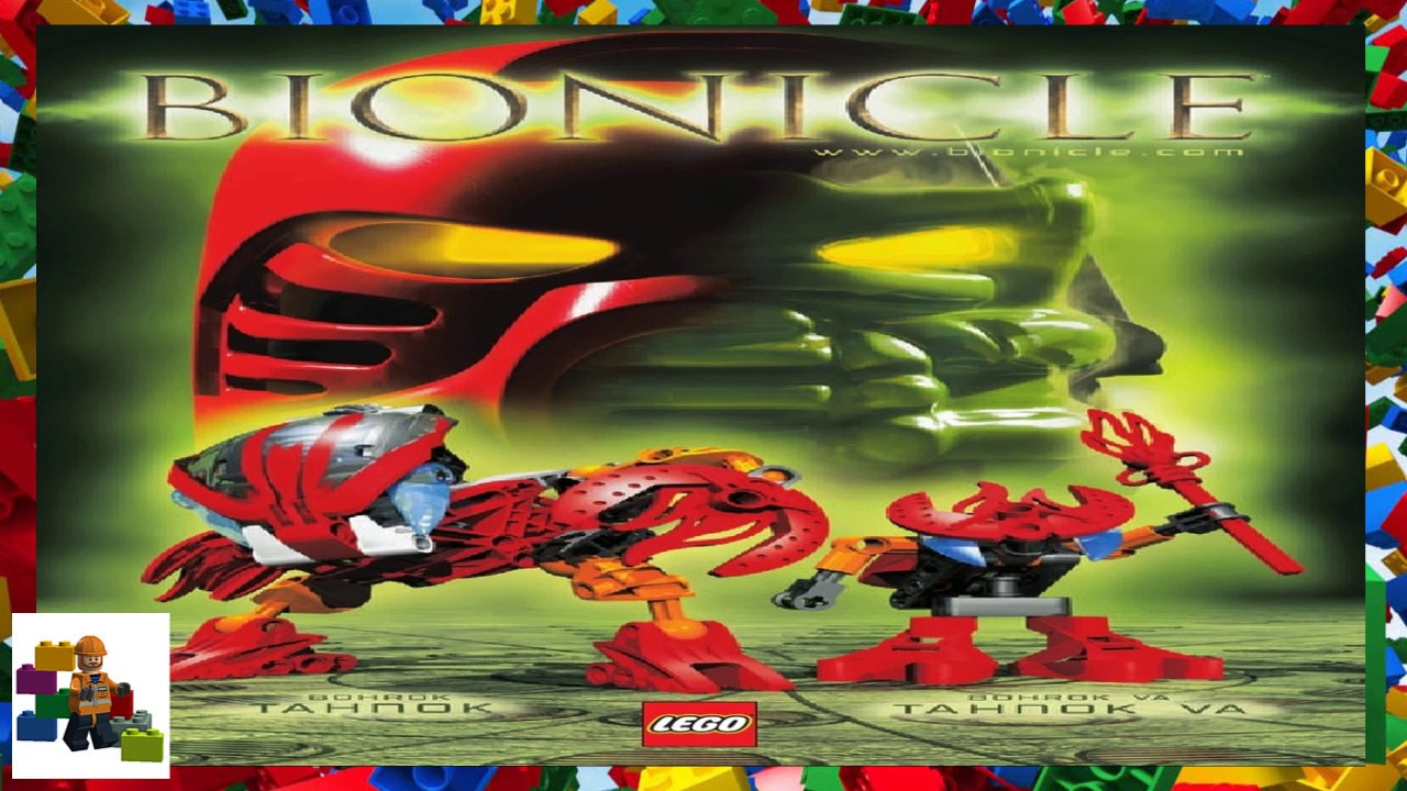 LEGO instructions - Bionicle - 8554 - Tahnok Va - YouTube