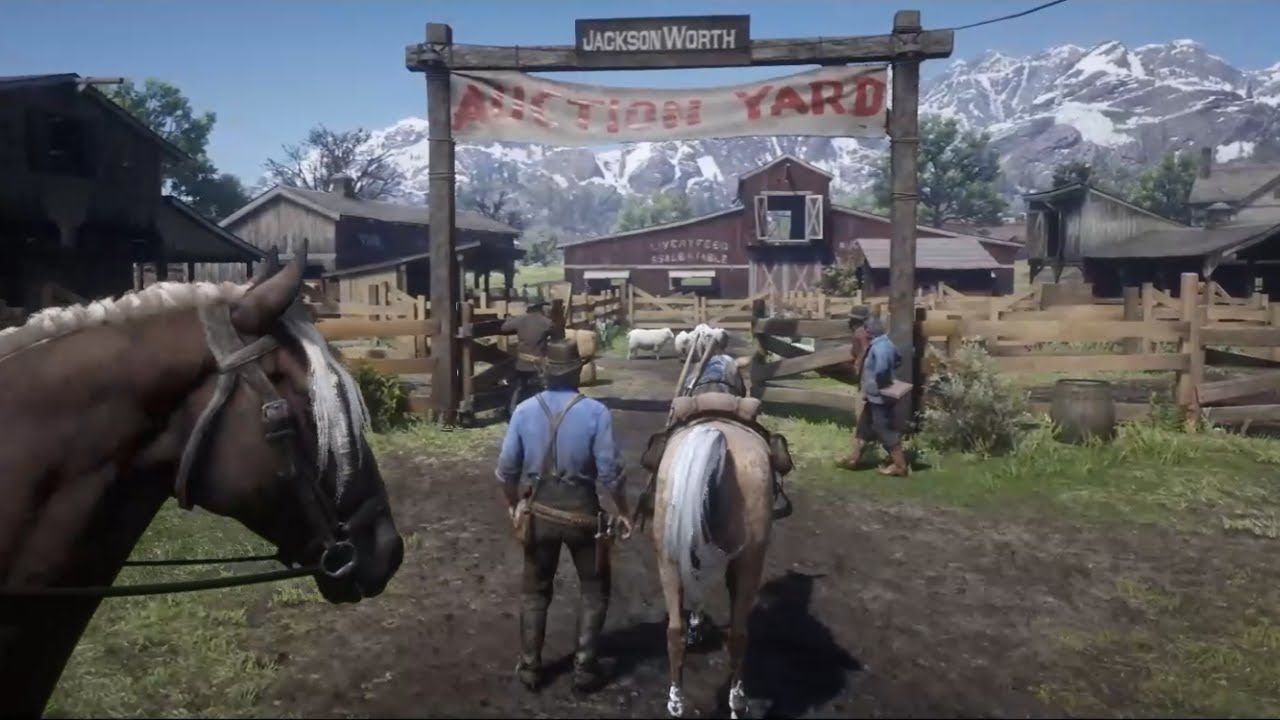 RDR2 - Sheep Hurdling Gone Sideways - The Sheep and the Goats, pt:21 ...