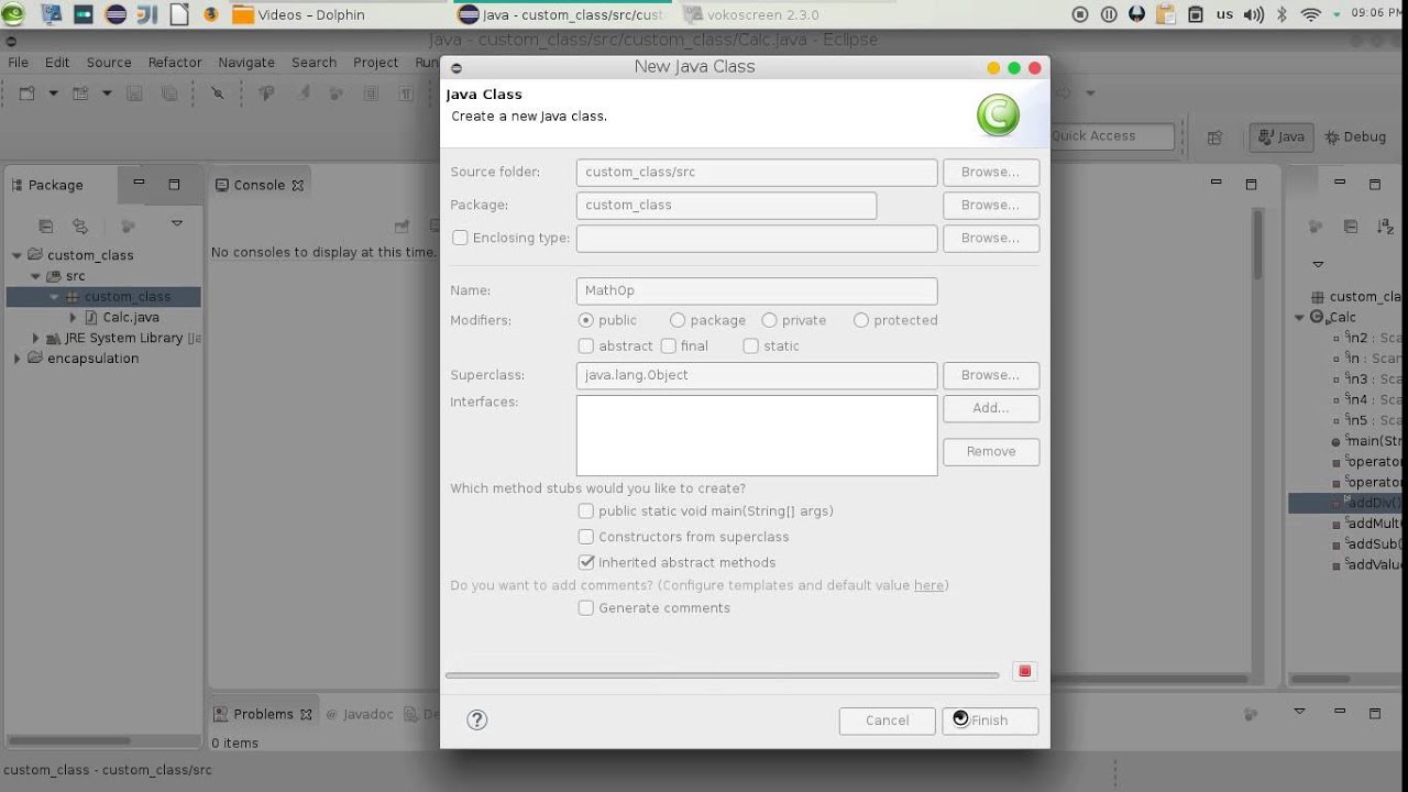 82 Java calss subClass الكلاس وكلاسات الفرعية جافا - YouTube