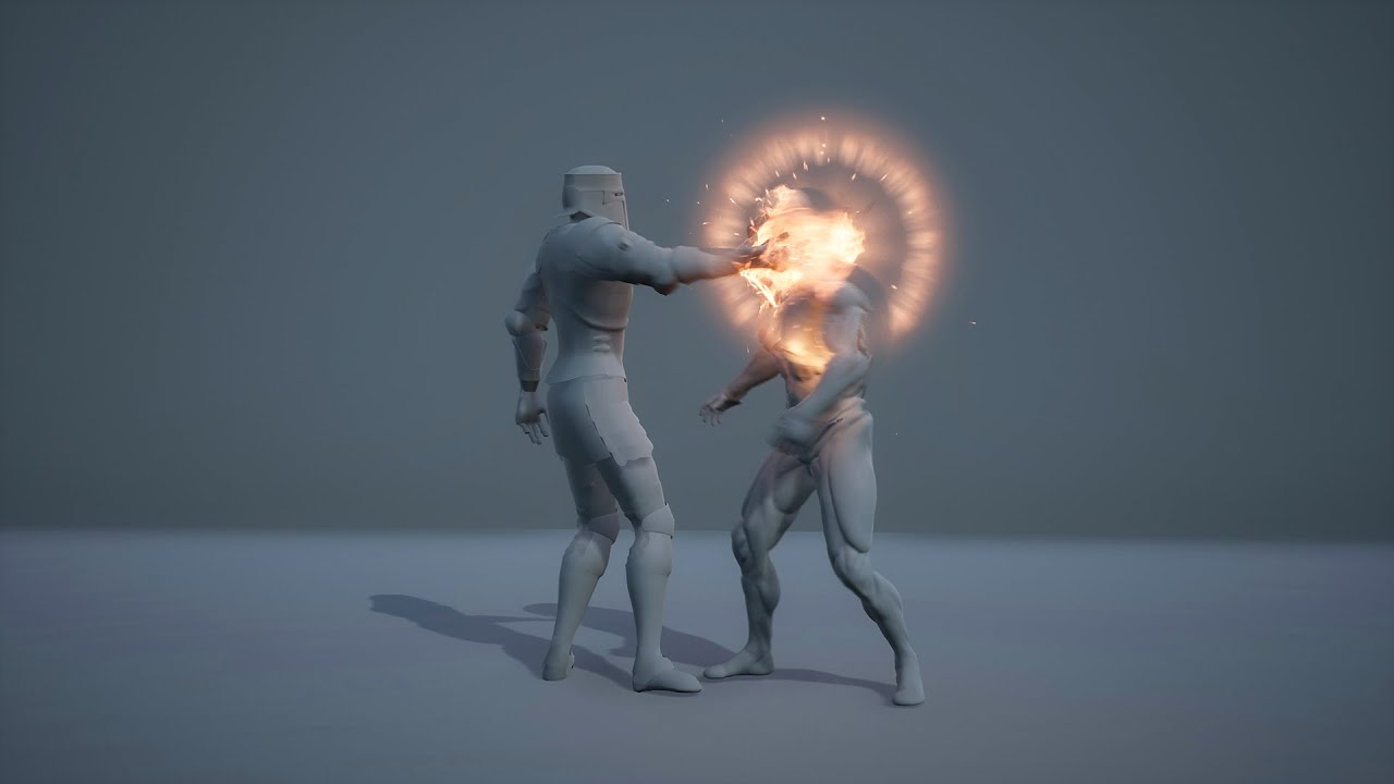 UE | Fire Fighter - Hand Flame Impact [4K] - YouTube