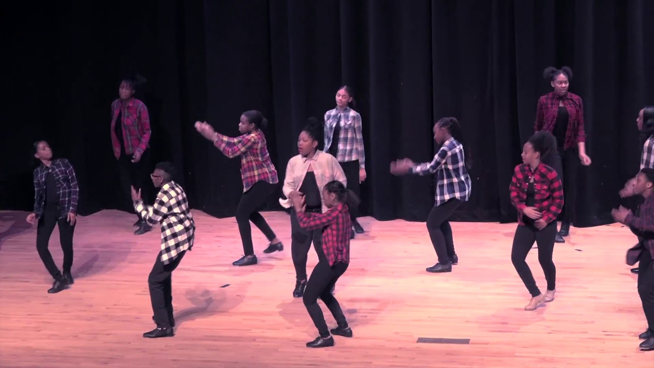 Performing and Visual Arts Magnet School -Tap Dance Performance - YouTube