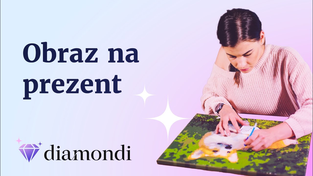 Obraz na prezent | Diamondi - Haft diamentowy - YouTube