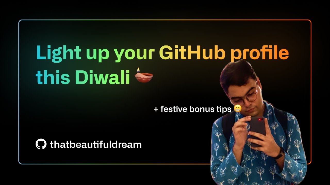 Create An Impressive Github Profile Readme Youtube