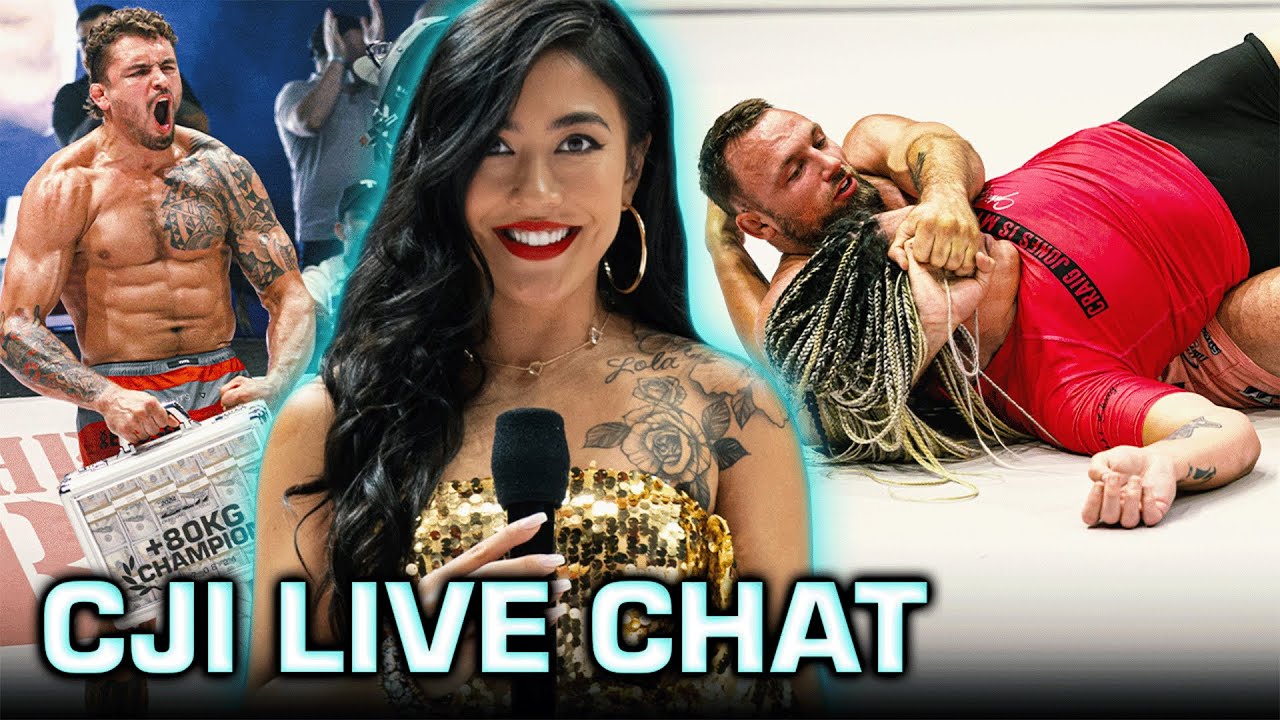 Experiencing Craig Jones Invitational LIVE CHAT | Jiu Jitsu will never ...