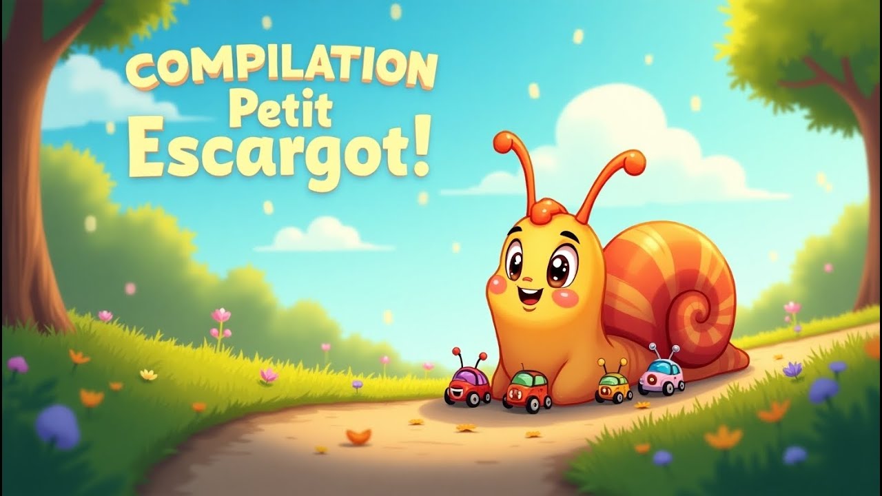 Compilation Petit Escargot + Little Snail 🎶 Comptine pour enfants - YouTube