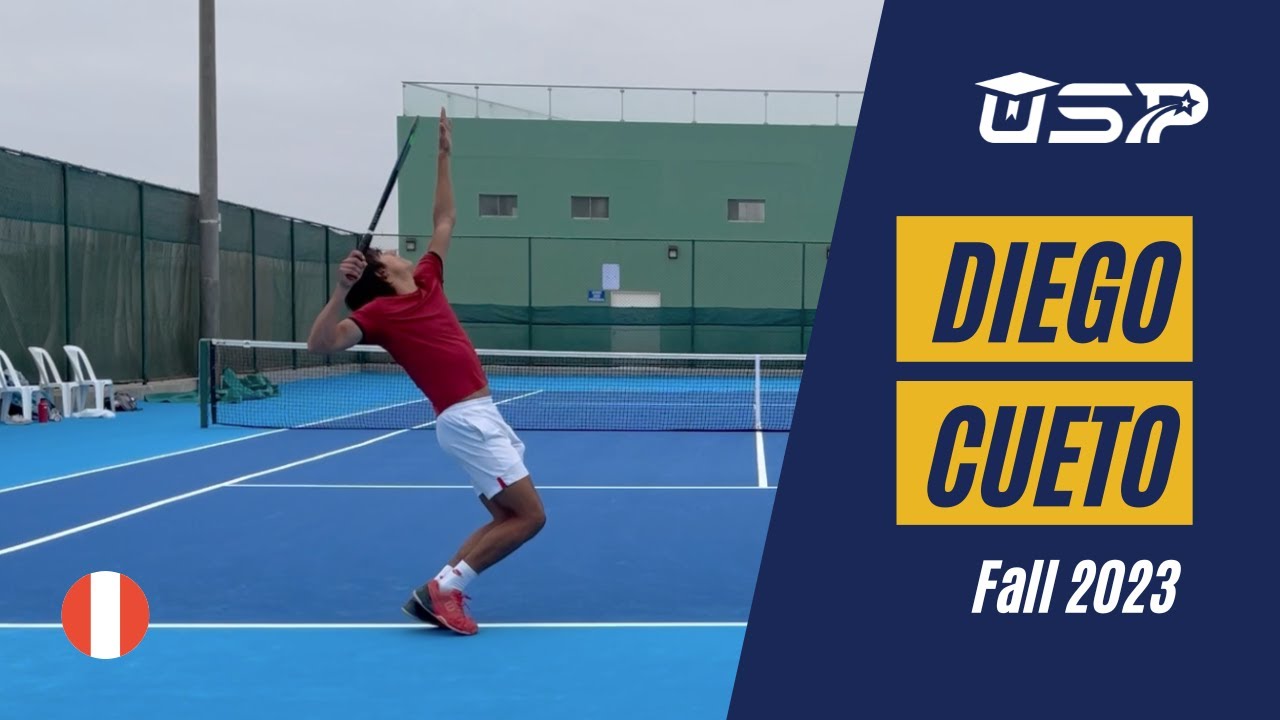 Diego Cueto - Tennis Recruiting Video - Fall 2023 - YouTube
