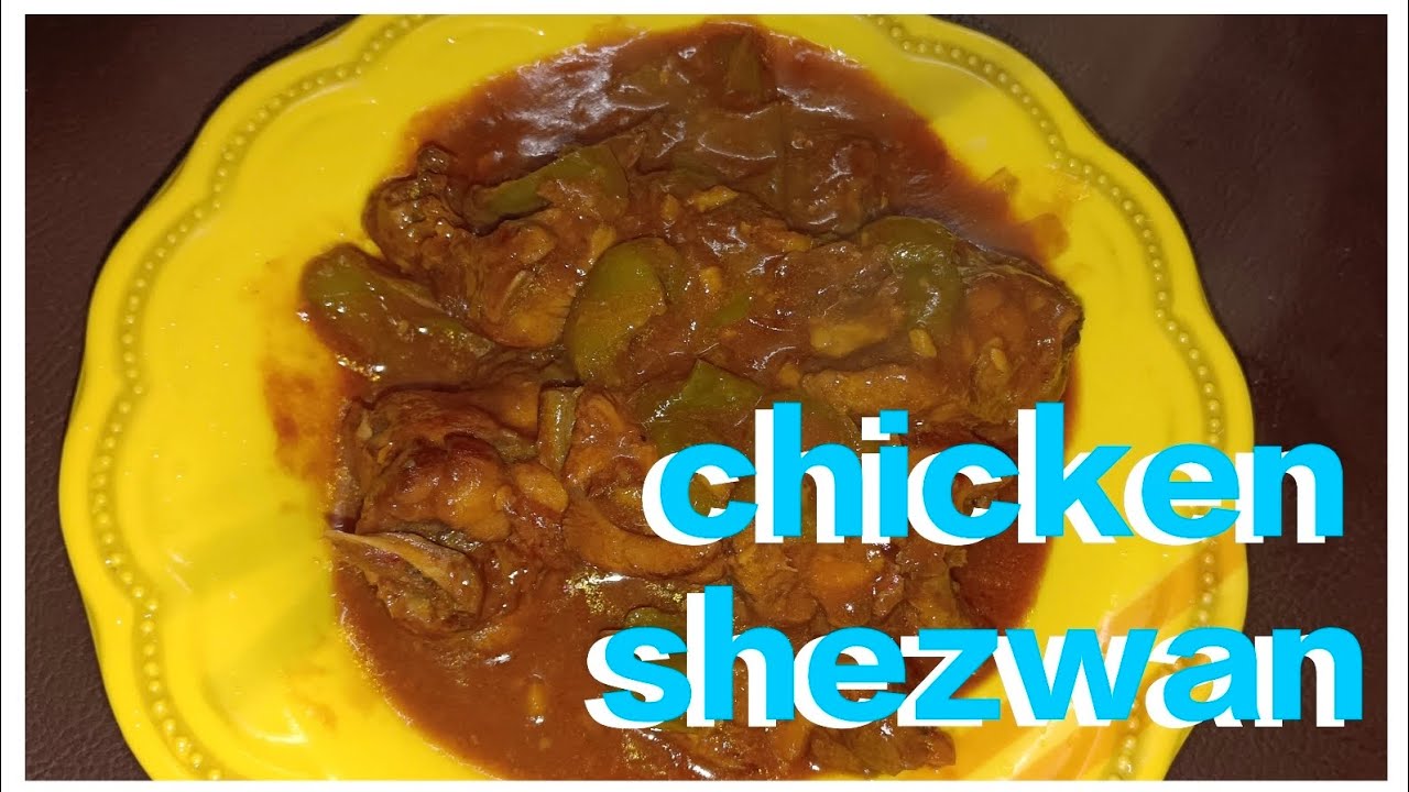 chicken shezwan recipe @konkani_traveling_and_recipes4 - YouTube