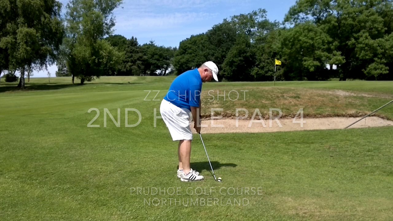 2nd Hole Chip Shot Prudhoe Golf Course - YouTube