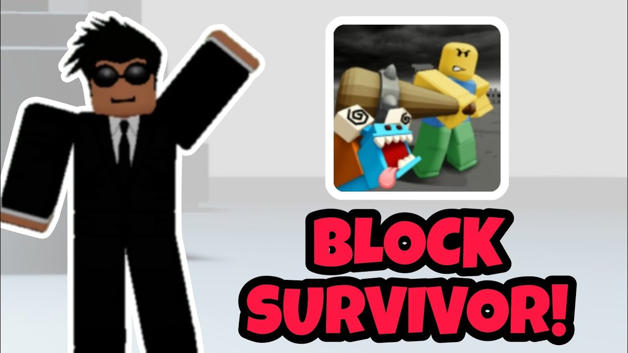 I became a PRO in BLOCK SURVIVOR! (Roblox) - YouTube