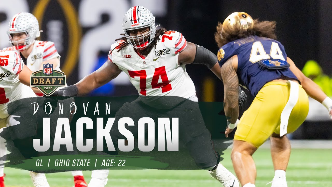 Donovan Jackson NFL draft: Vikings pick Ohio State OL in first round