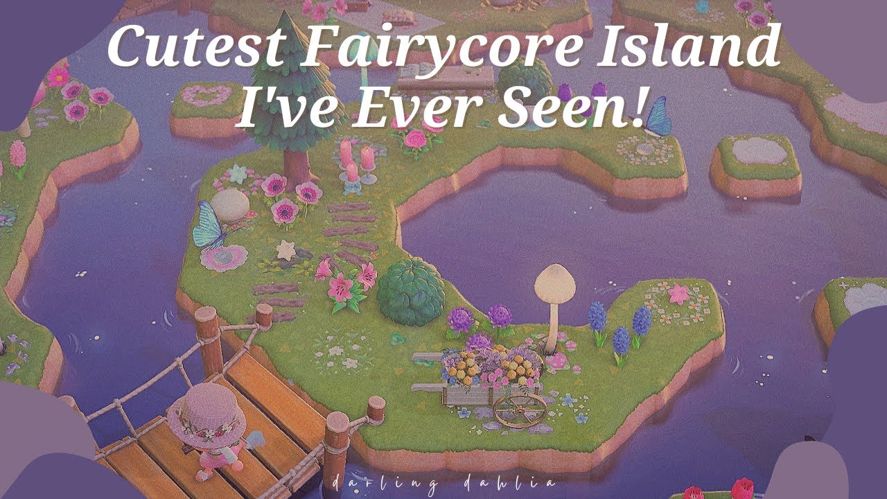 Cutest Fairycore Island I've Seen! || Animal Crossing: New Horizons ...