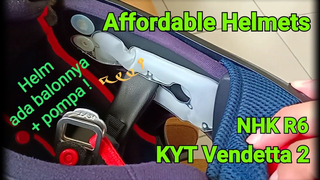 Affordable Helmets: NHK R6 & KYT Vendetta 2 - YouTube