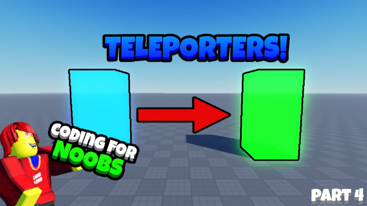 How To Make Teleporters for Roblox Studio in UNDER 2 Minutes *EASY ...