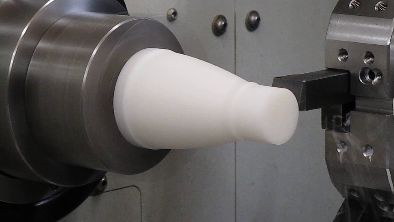 CNC Lathe - Challenger MP446 - Nose Cone - Part 2 - YouTube