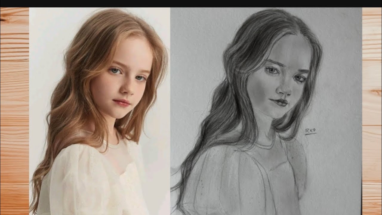 Human Face Drawing Tutorial for Beginners! - YouTube