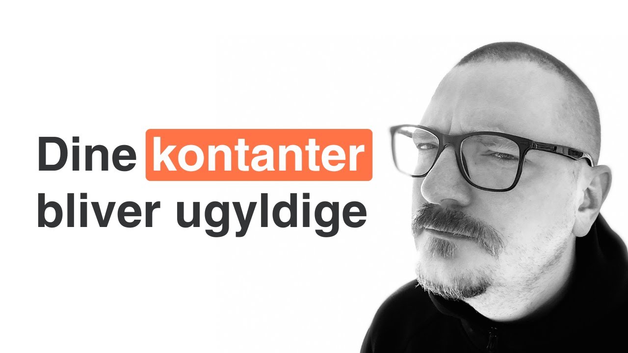 Dine kontanter bliver ugyldige | Frinans - YouTube