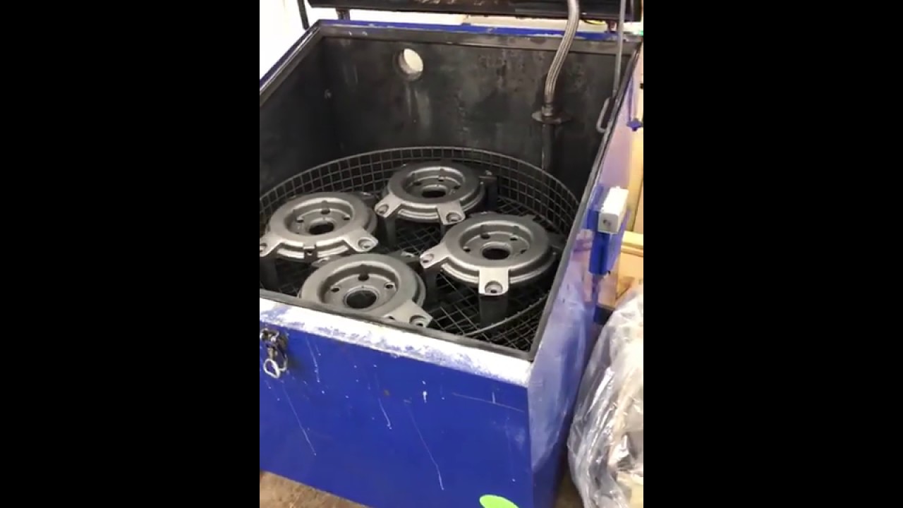 Metalas MC100 Top Loading Spray Washer - YouTube