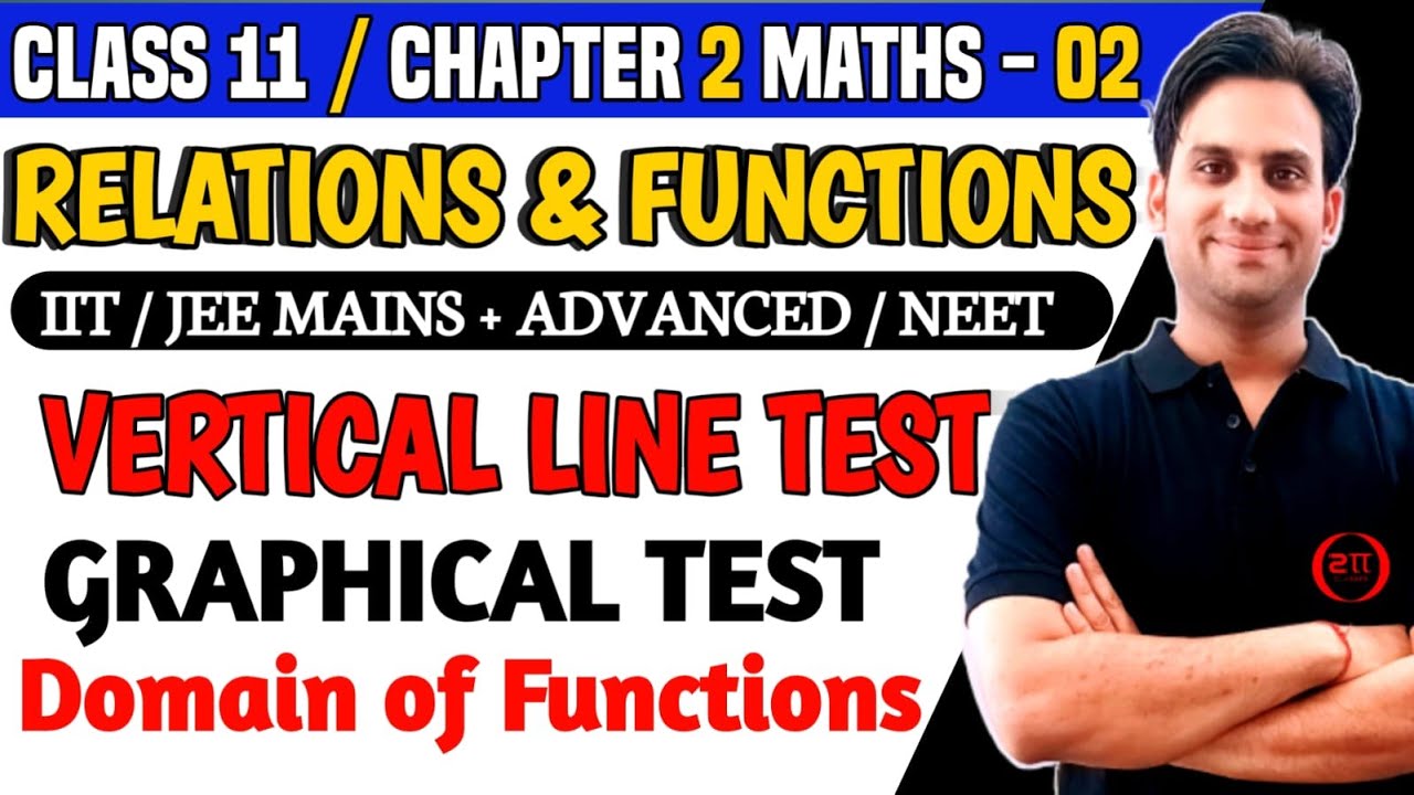 Relations & Functions 02 | Class 11 Maths | Graphical Test | Vertical ...
