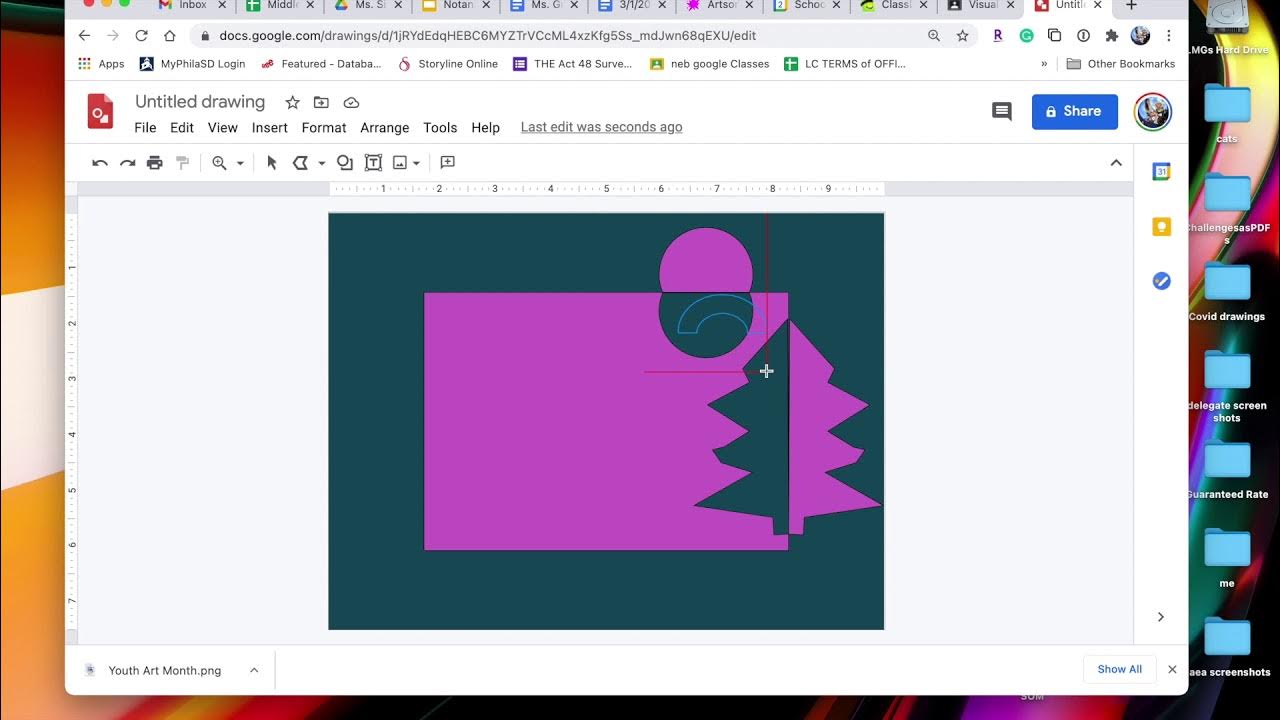 Digital Notan in Google Drawing - YouTube