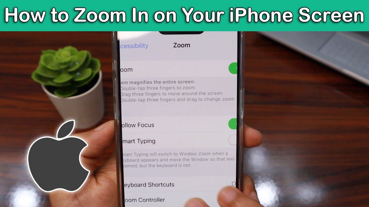 How to Zoom In on Your iPhone Screen - Step by Step - YouTube
