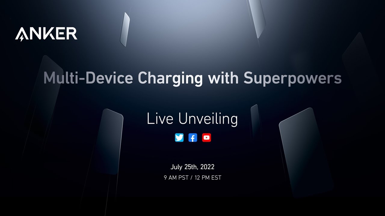 Anker Event Livestream: July 2022 - YouTube
