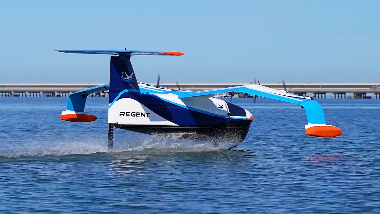 Ocean Flyer | Prototype Seaglider Foiling - YouTube