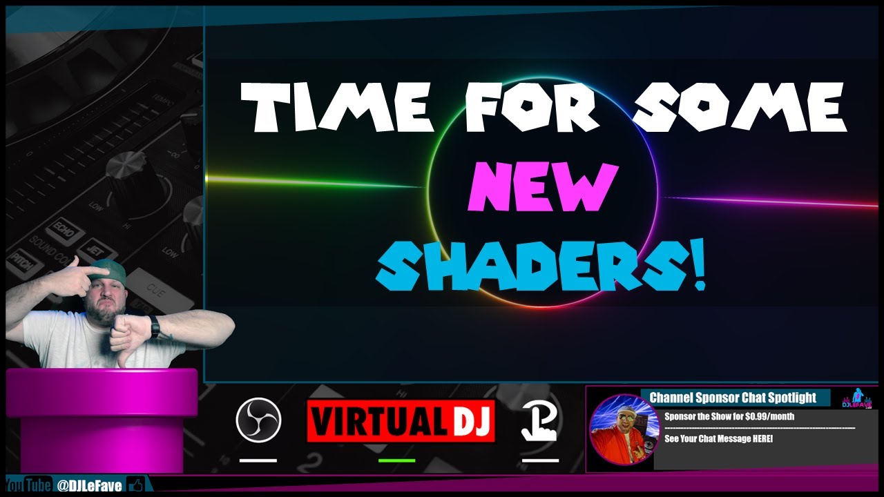 TIME FOR SOME NEW SHADERS! | Virtual DJ 2023 | FREE DOWNLOAD - YouTube
