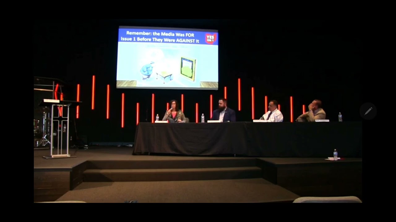 Beth Lear speaks at Town Hall Event on Issue 1 - YouTube