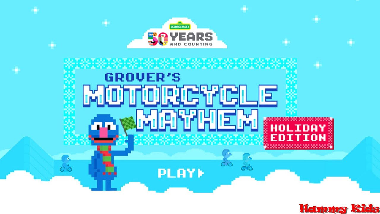 Groover's Motorcycle Mayhem | Sesame Street | Holiday Edition | Hammy ...