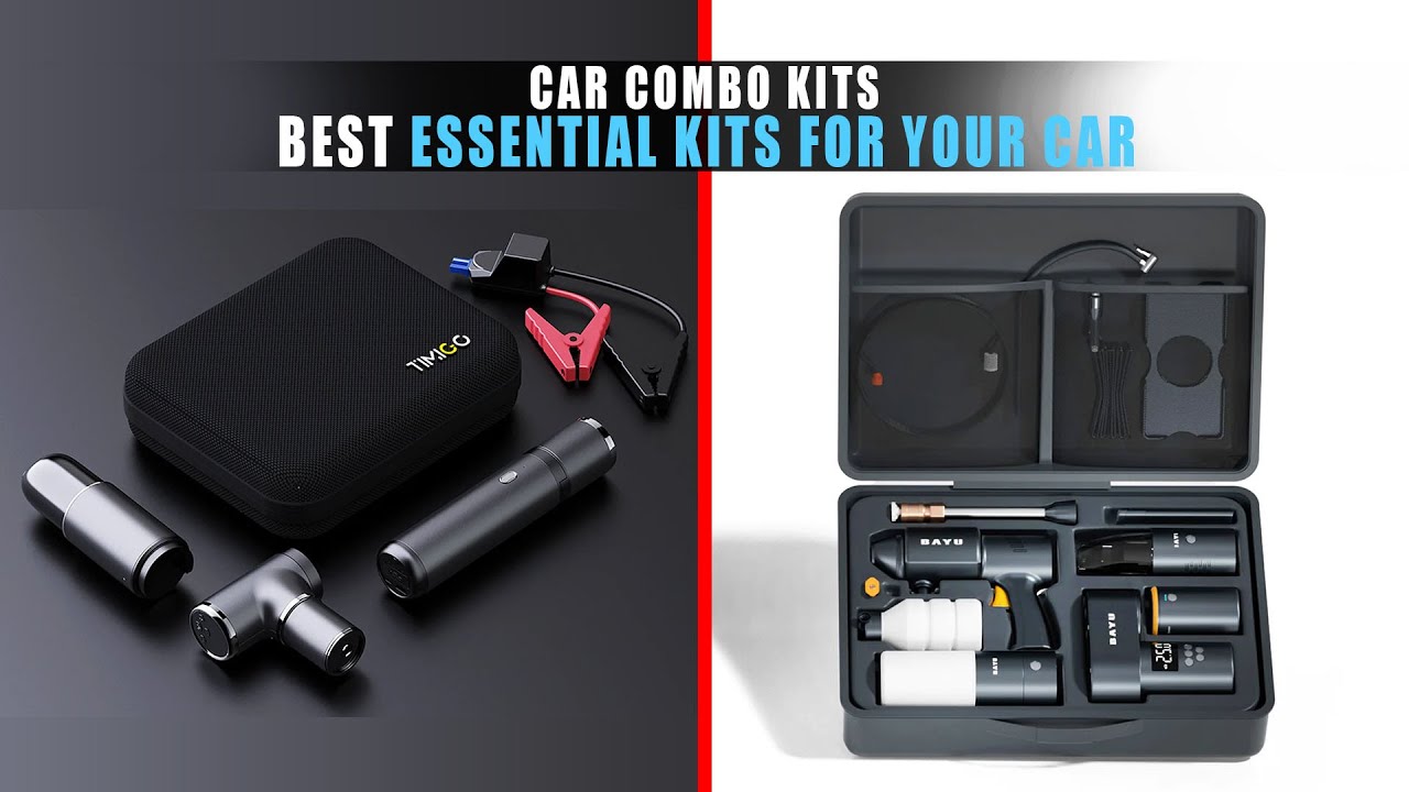 5 Best Essential Kits for Your Car 2024 | Car Combo Kits - YouTube
