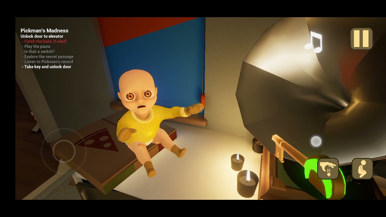 The baby in yellow Horror game Act2 prt 1လေးတင်လိုက်ပြီနော် - YouTube