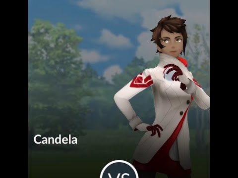 XaLaBa Defeat Team Valor Leader Candela Master League - YouTube