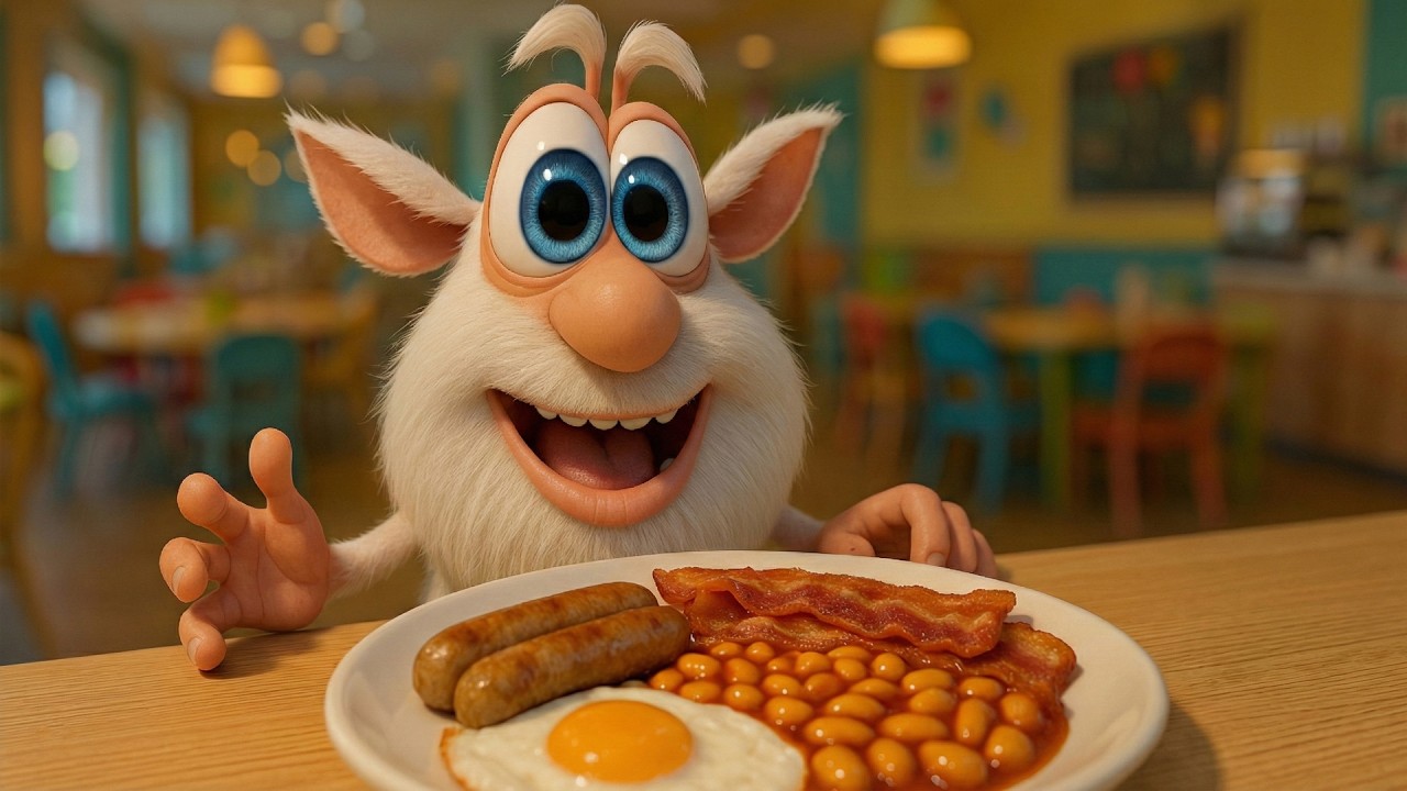 Booba 🥞 Yummy Breakfast 🧇 Fun Cartoons for Kids - YouTube