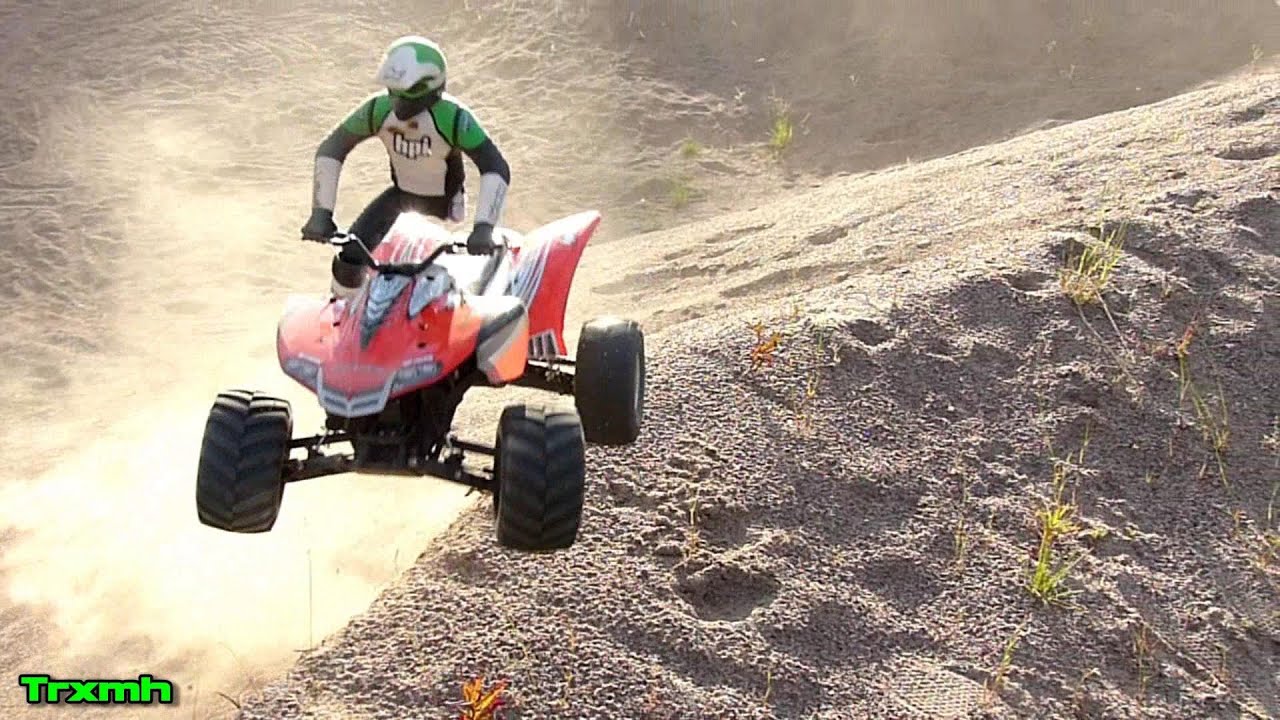 RC ATV Quad One Legged Rider - YouTube