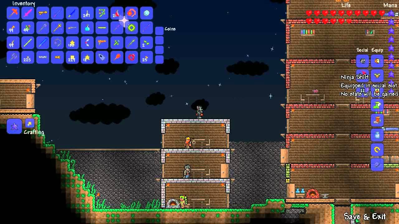 Terraria- Ninja Armor - YouTube