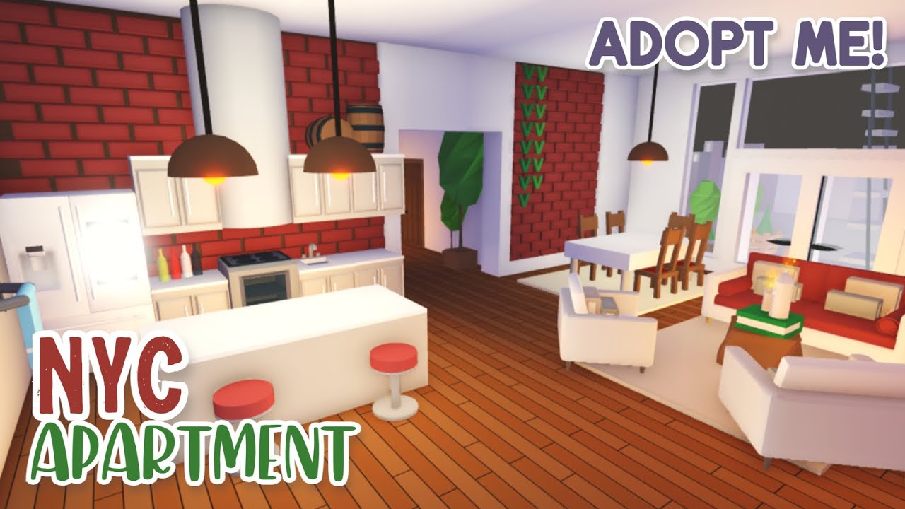 NYC Apartment | PART 1 | Luxury Apartments 4th Floor | Roblox Adopt Me ...