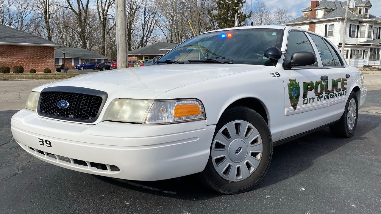 Greenville Police Department Ford Crown Victoria - YouTube