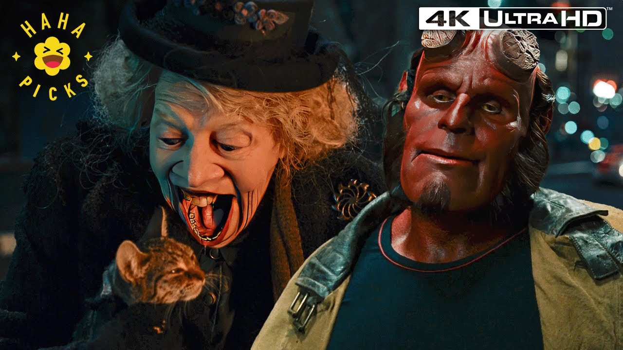 Meeting a Monster That Eats Cats | Hellboy II: The Golden Army - YouTube